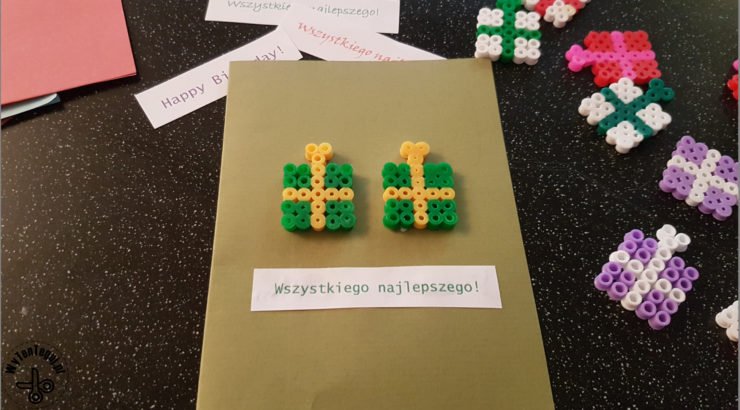 Hama beads birthday cards - WyTenTeguj - Fast and easy