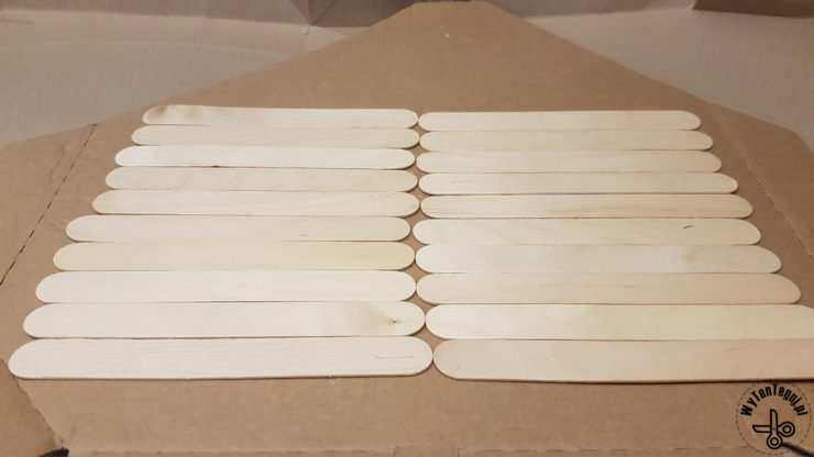 Popsicle sticks star tree topper - WyTenTeguj - Christmas DIY