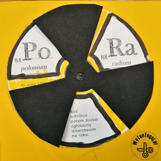 Lapbook o Marii Skłodowskiej-Curie z szablonami do pobrania