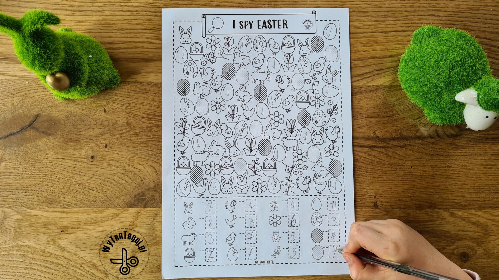 Easter activities for kids – I spy Easter and many others - WyTenTeguj