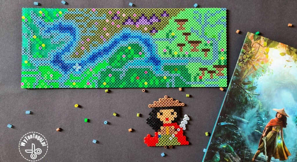 Raya and the Last Dragon Hama bead pattern - WyTenTeguj