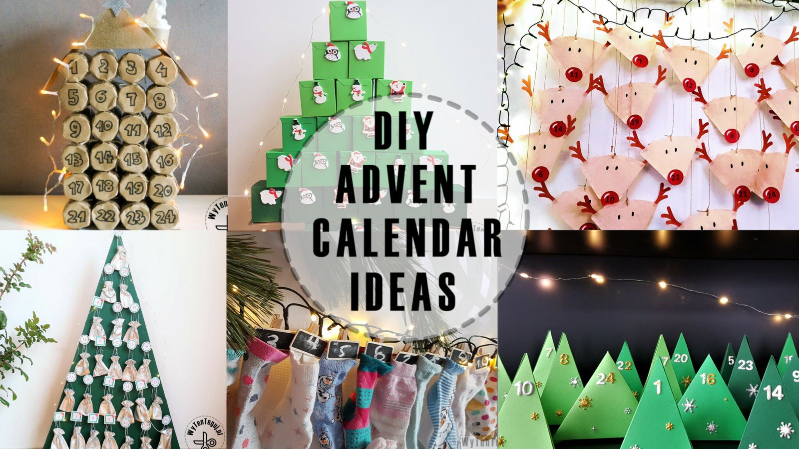 DIY Advent Calendar ideas - WyTenTeguj