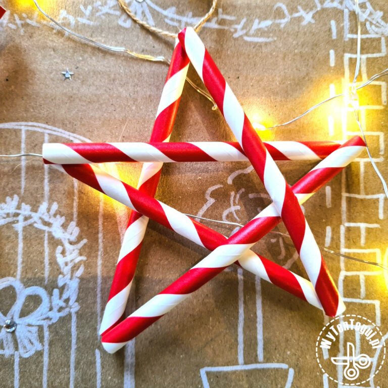 How to make paper straw stars - WyTenTeguj