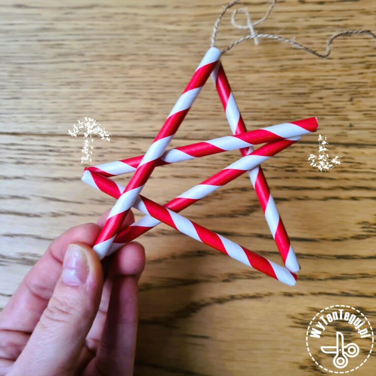 How to make paper straw stars - WyTenTeguj