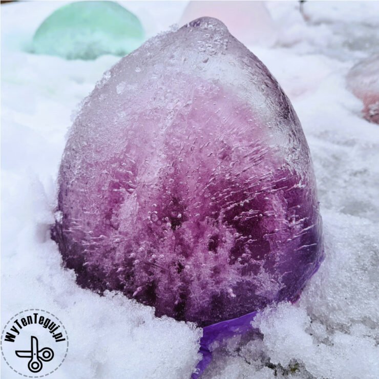 How to make color ice balls - WyTenTeguj