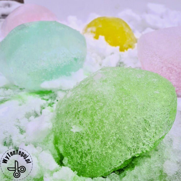 How to make color ice balls - WyTenTeguj
