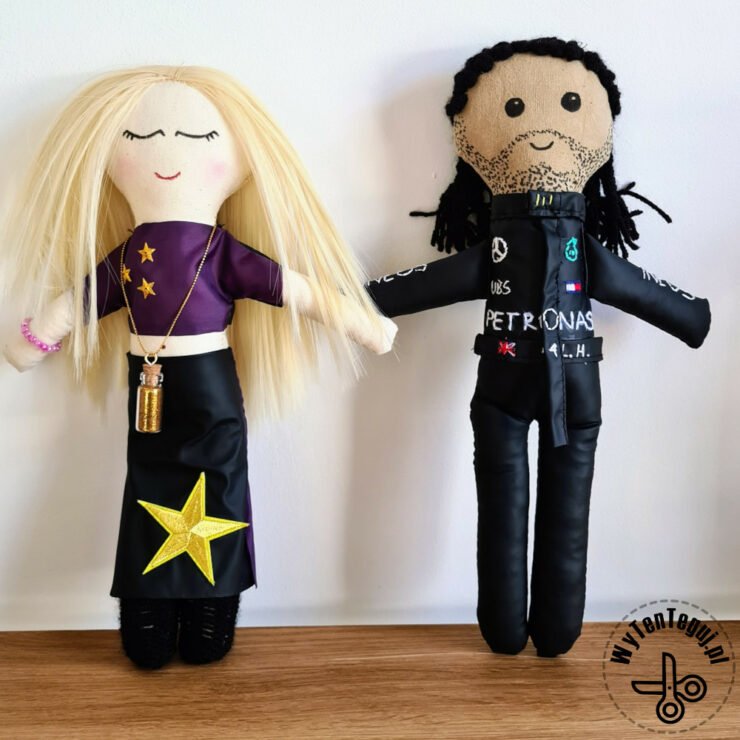 Lewis Hamilton doll DIY - WyTenTeguj